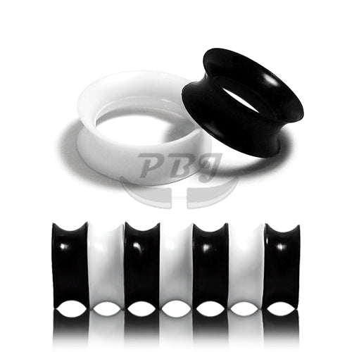 Silicone Hollow Plug-Soft-8G~1" – Korea Body Jewelry